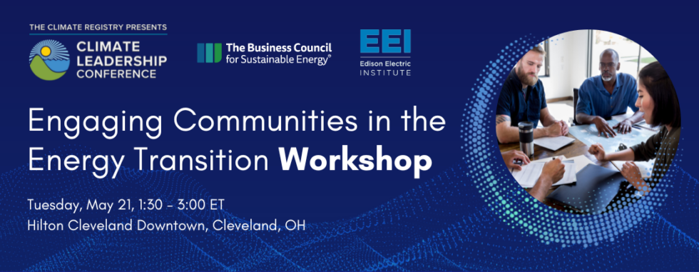 Engaging Communities in the Energy Transition Workshop - Business ...