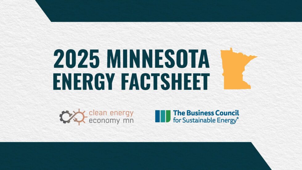 NEW REPORT: Minnesota Continues Clean Energy Leadership With Record-Low ...